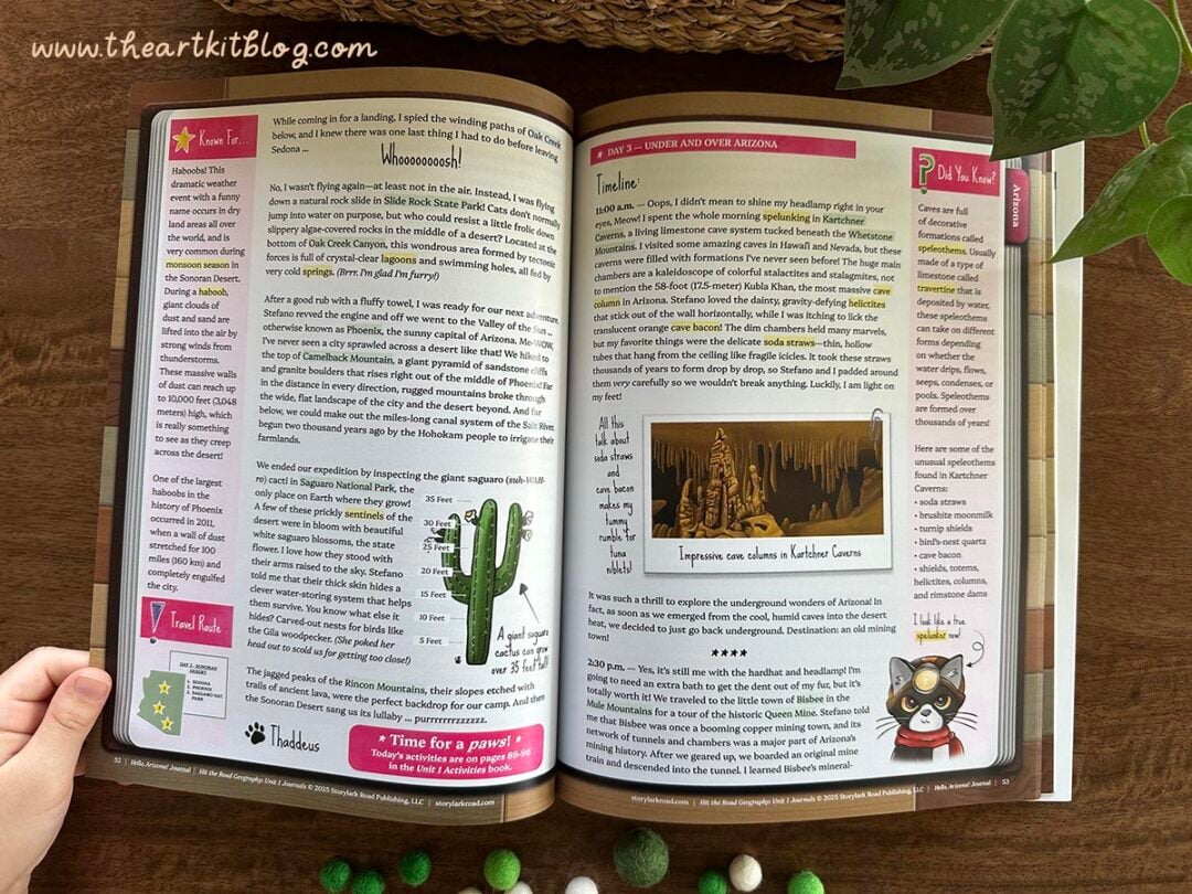 Hit the Road Geography Review - The Art Kit