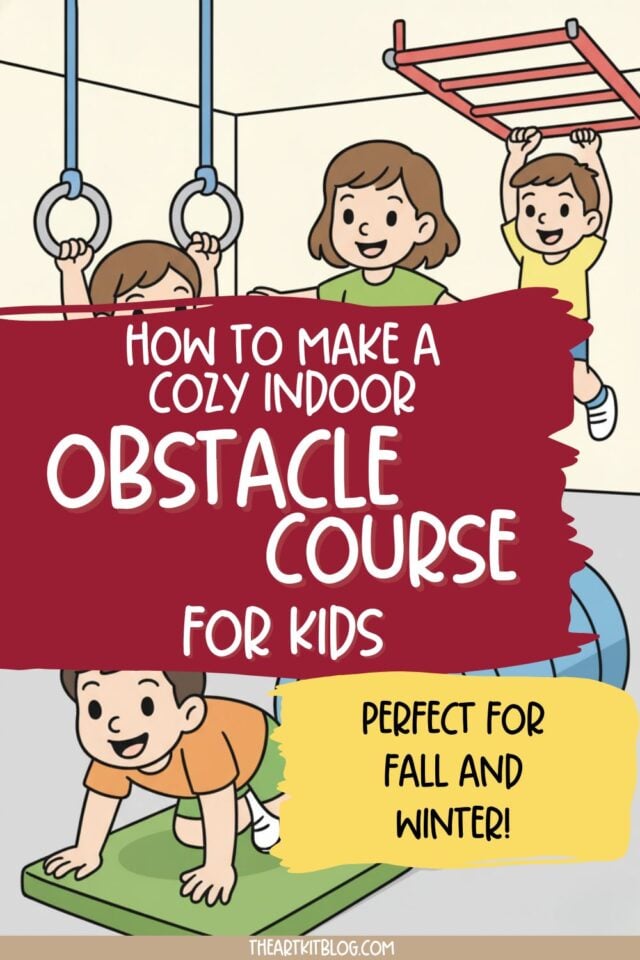 How to Create a Cozy Indoor Obstacle Course for Kids This Fall and ...